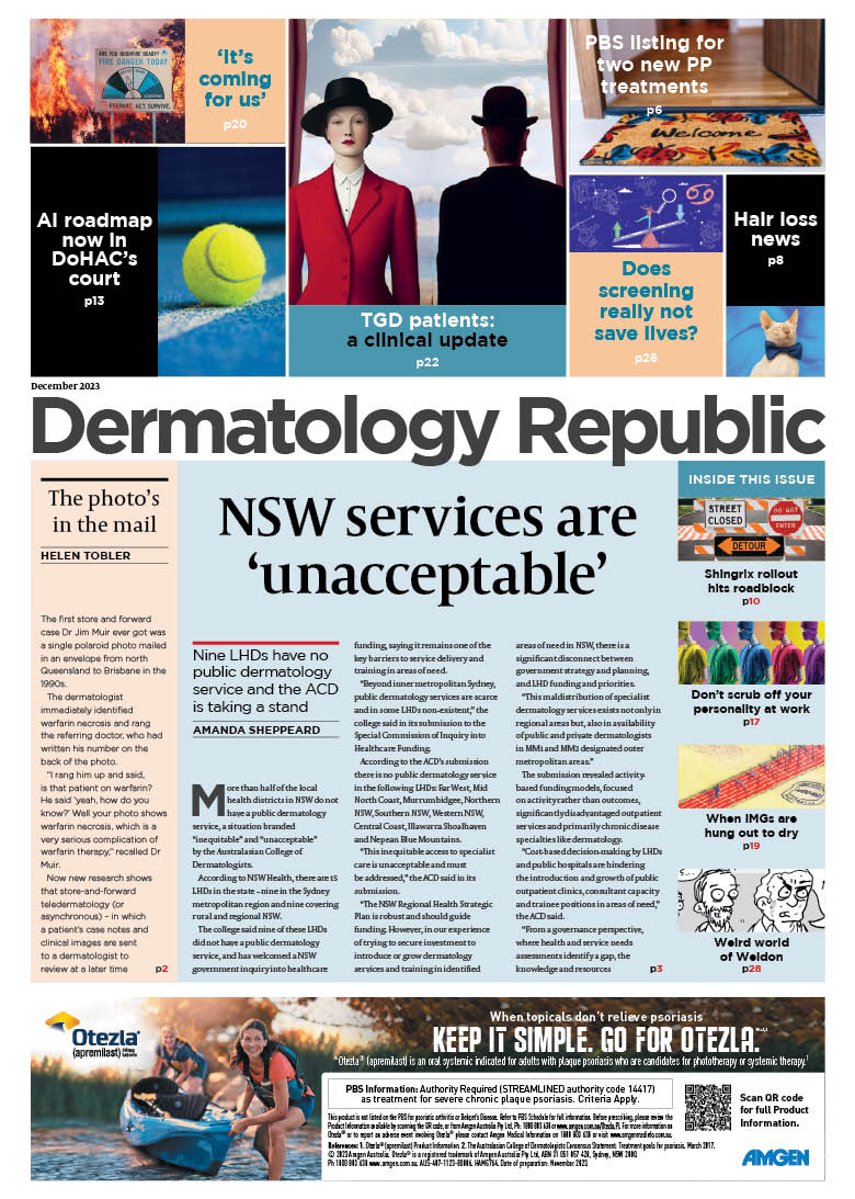 December 2023 - Dermatology Republic